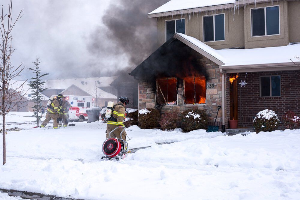Child injured in Springville house fire | News, Sports, Jobs - Daily Herald